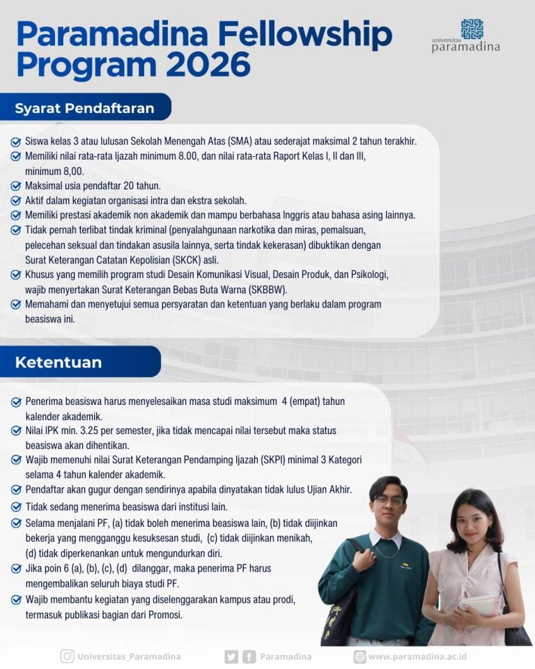 Beasiswa – Universitas Paramadina